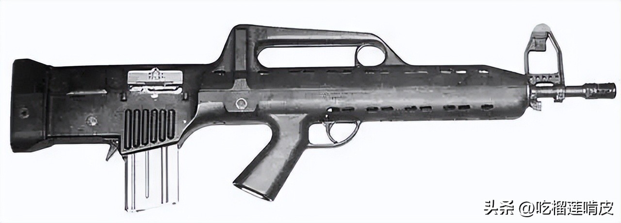 Three extremely rare and special models of misleading bullpup assault ...