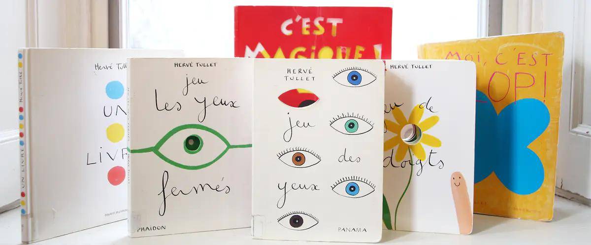 Hervé Tullet, the most playful, breathes with him - iNEWS