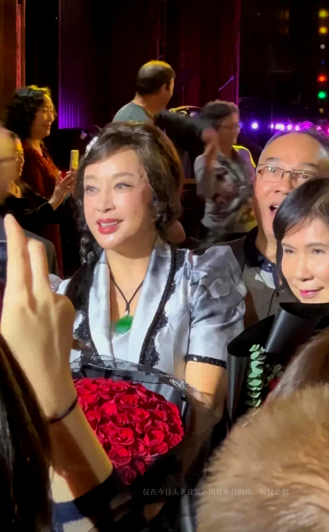 Liu Xiaoqing's 70th birthday was attended by famous people and the ...