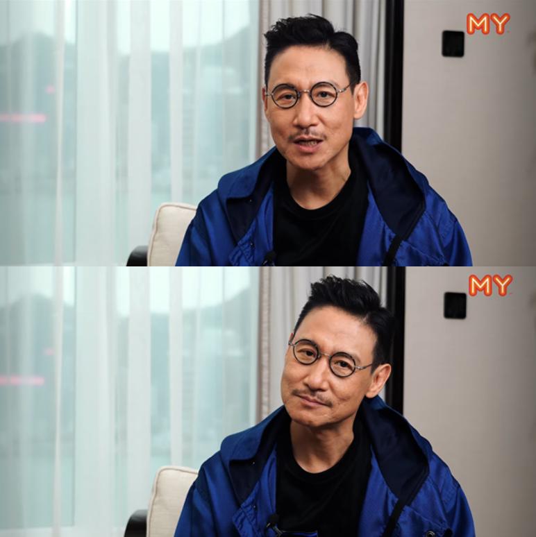 60-year-old Jacky Cheung rarely shows up to send blessings!Wearing ...