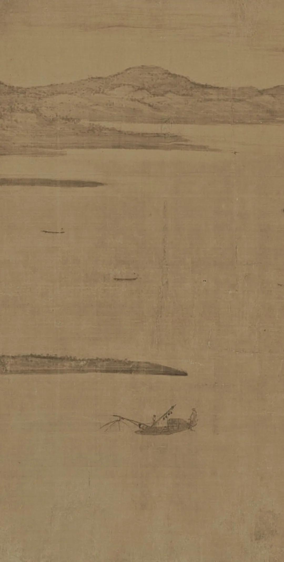 Appreciation of Dong Yuan's paintings "Xiajing Mountain Pass Waiting ...