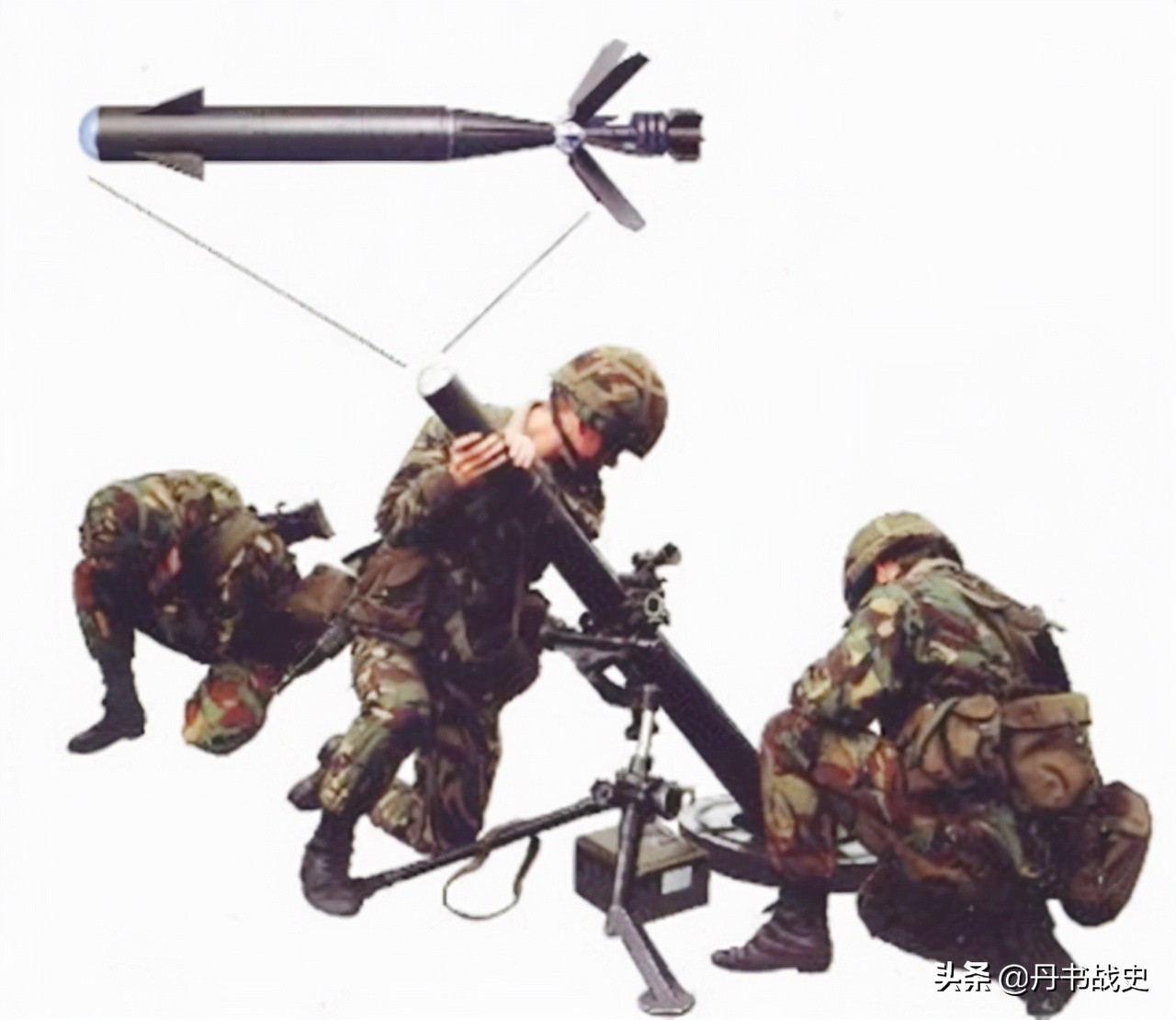 Anti-tank with mortar, British Merlin 81mm anti-tank mortar shell - iNEWS
