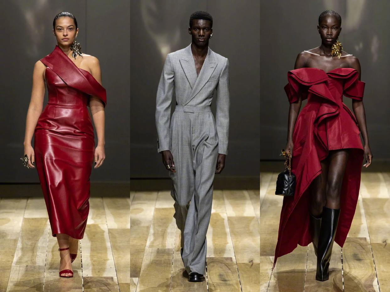 The Alexander McQueen autumn/winter collection returns to the Paris ...