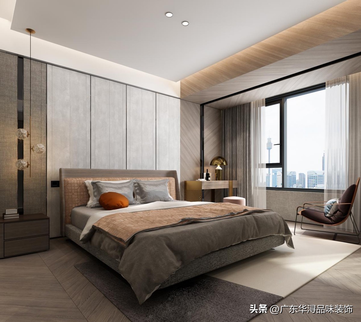 158 square meters of Chinese style decoration, elegant and trendy ...