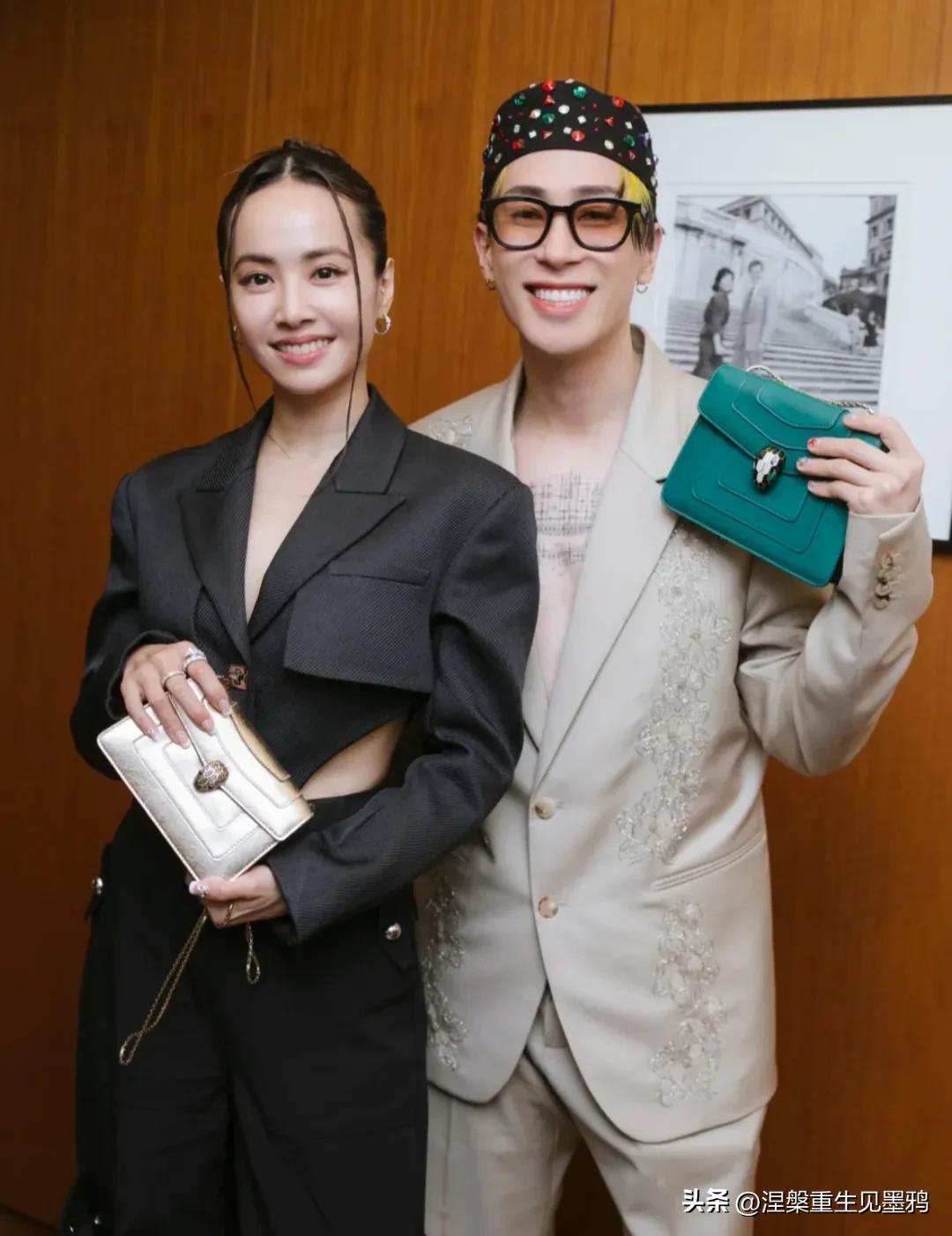 Hong Kong fashion genius Ma Tianyou interacted closely with Gillian ...