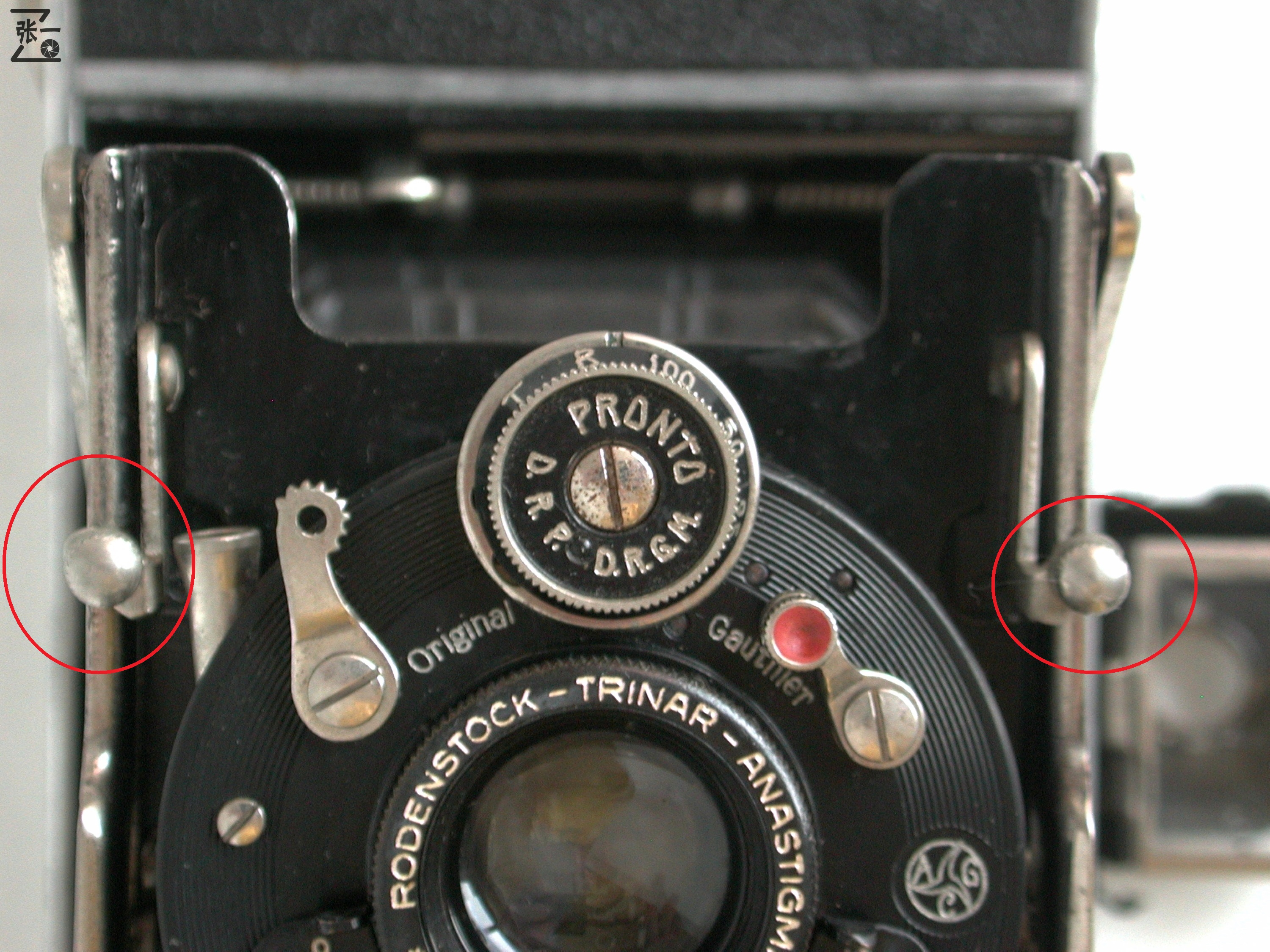 Rare Rodenstock Ysella Folding Leather Chamber Camera!Made in Germany ...