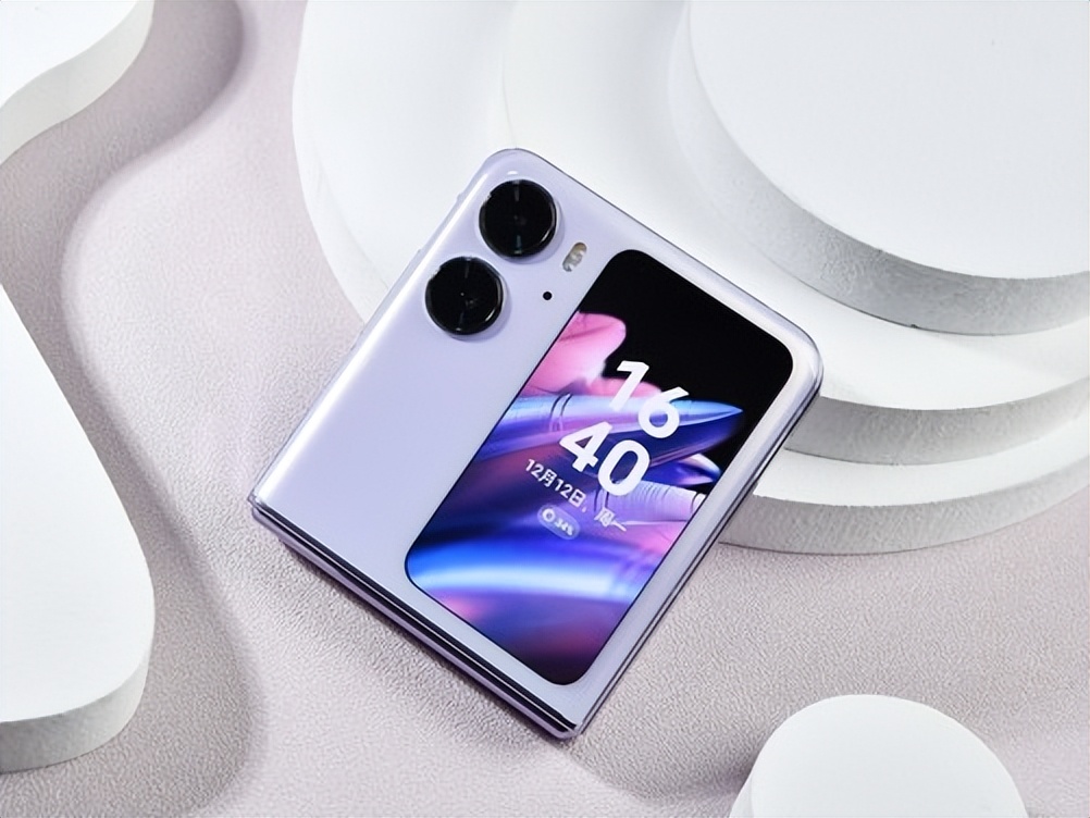 Folding screen also has a "vase"?OPPO Find N2 Flip Vertical Folding ...