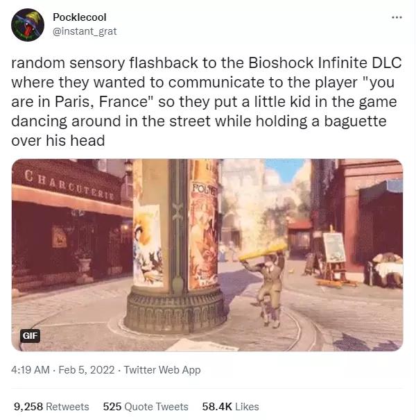 After 9 years, the "Bread Boy" in "Bioshock: Infinite" suddenly became ...