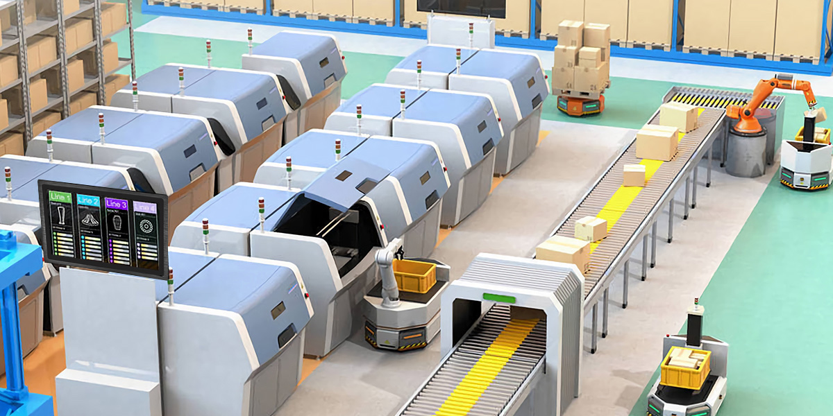 Application of Jiaweishi industrial all-in-one machine in intelligent ...