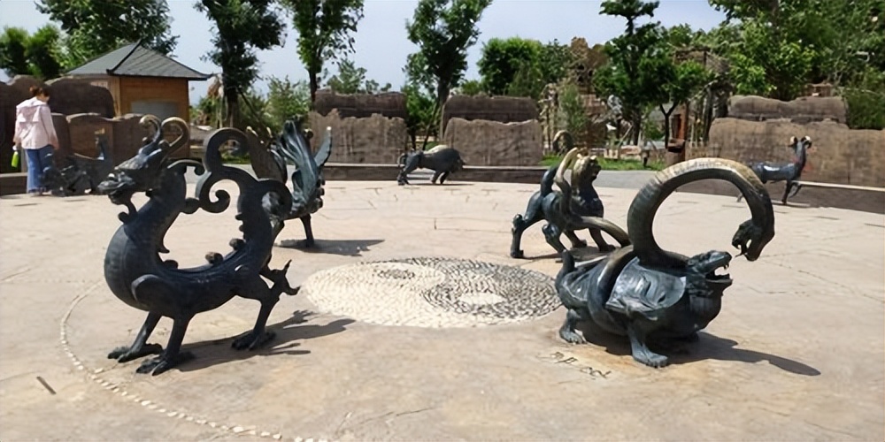 Analysis of elements of garden landscape in the remains of Fengchu ...