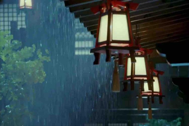 The most is that spring rain, which clears time and makes you and me ...