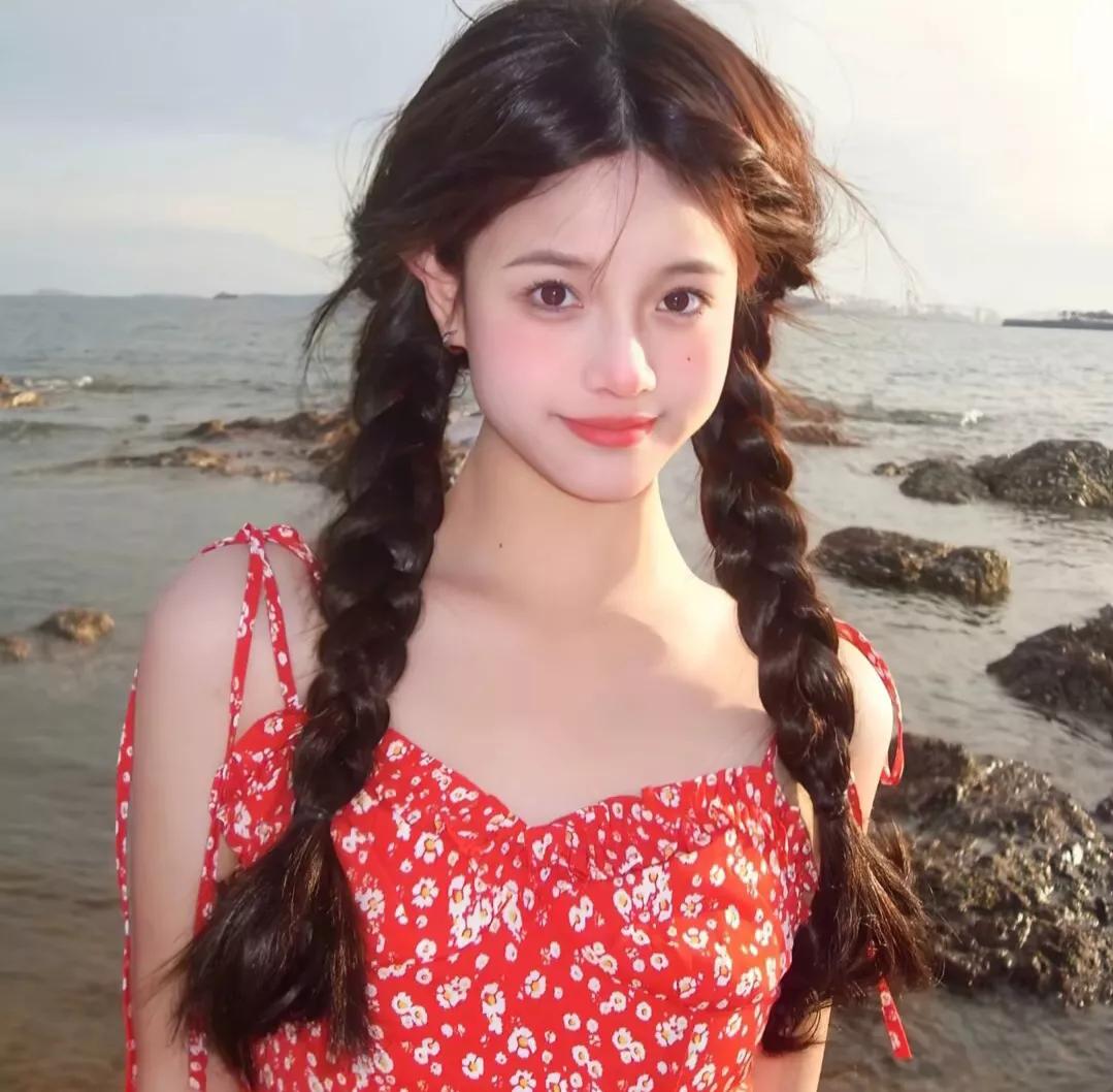 Double ponytail high quality female head - iMedia