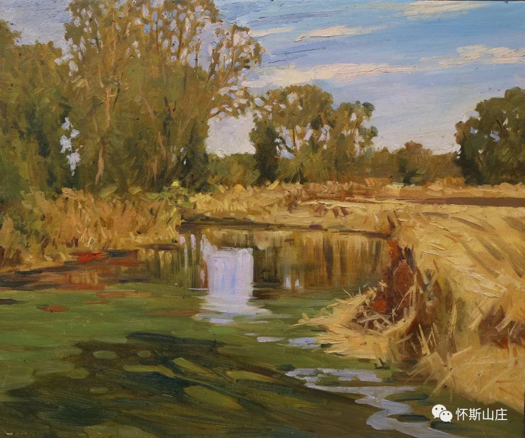 Zhao Yan oil painting landscape sketch - iNEWS