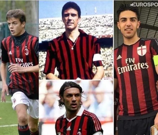 The first wonder of world football!The Maldini family perfectly ...