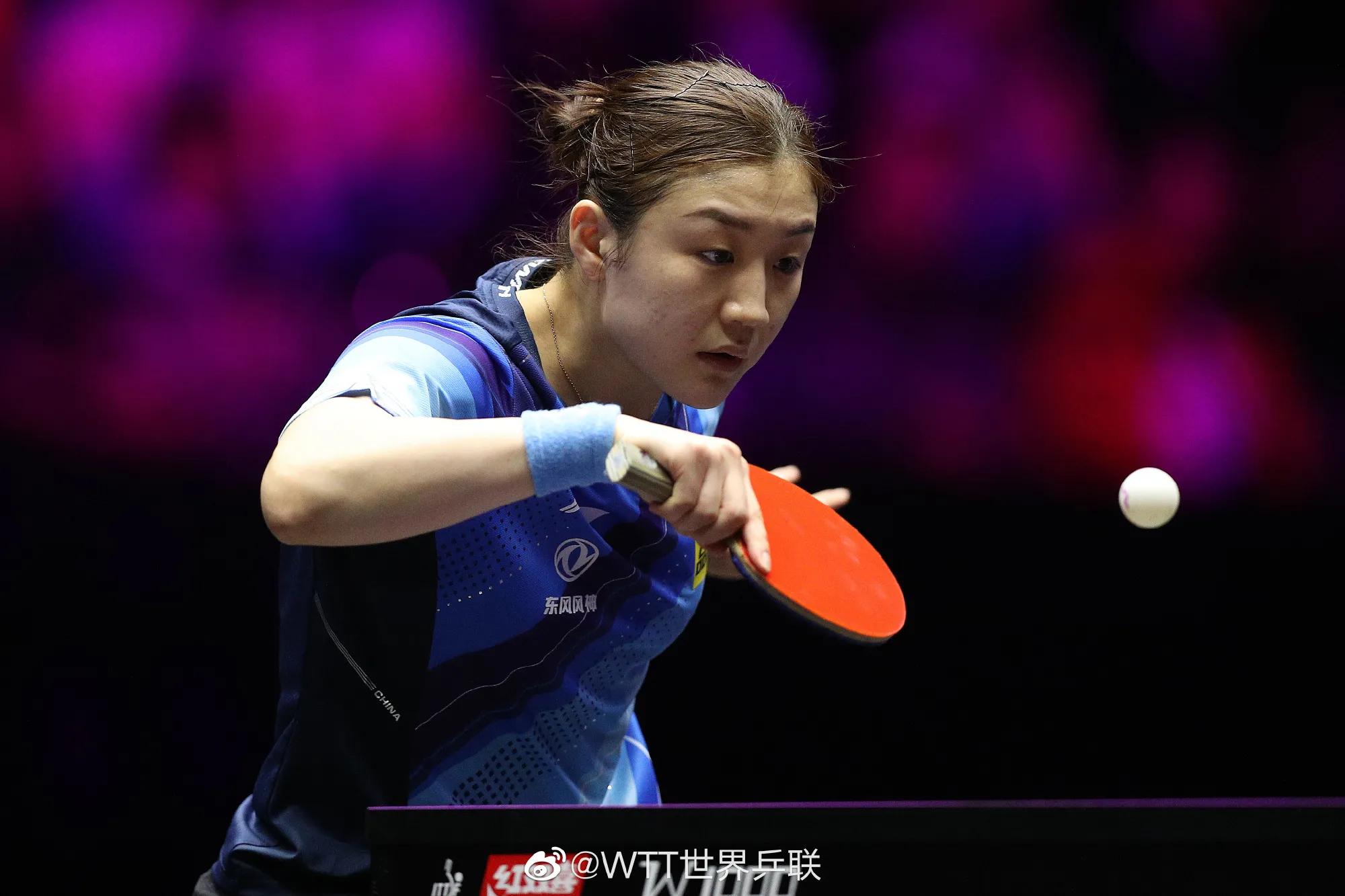 4:2! Fight back! Congratulations to Wang Manyu for winning the women's ...