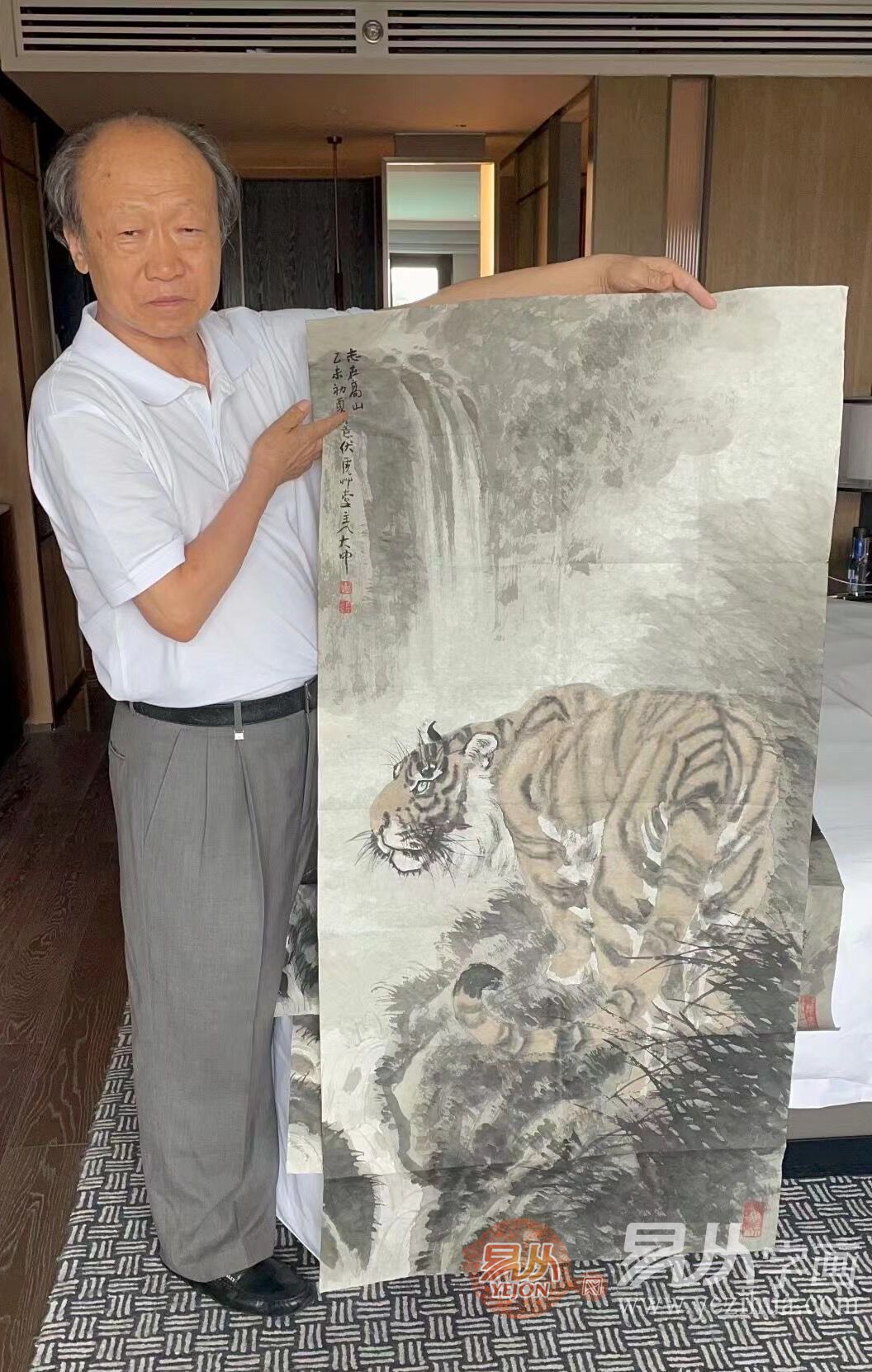 Let's walk into the art world described by the painter with Feng ...