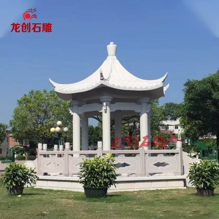 Ornamental scenic stone pavilion design and pictures - iNEWS