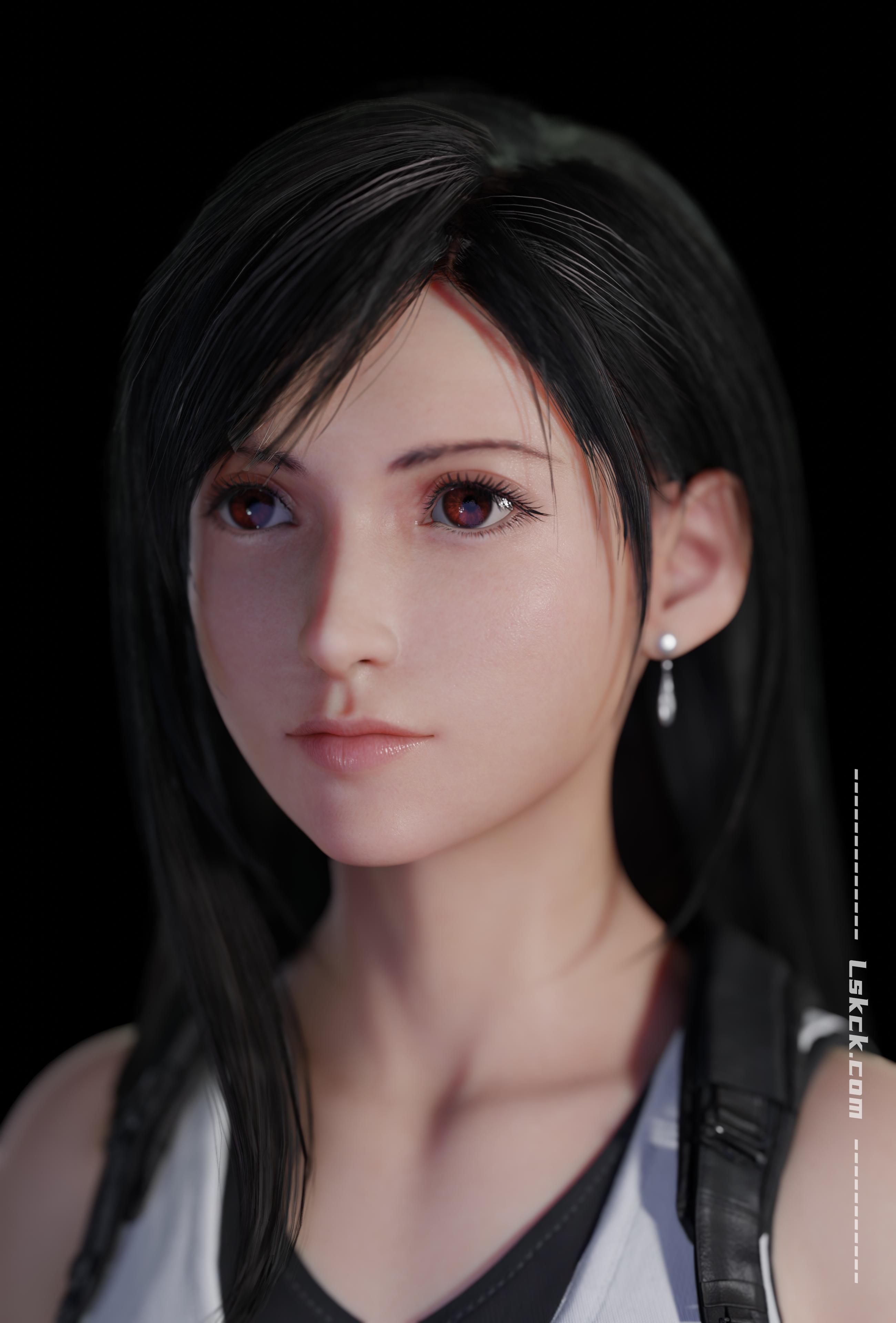 Final Fantasy Tifa Lockhart Blender Model Appreciation - iNEWS