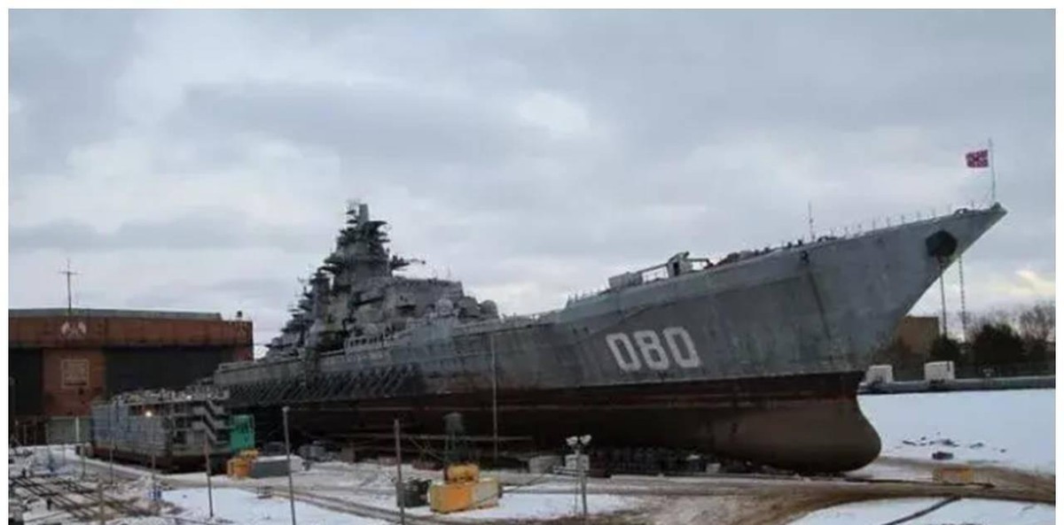 Russia's nuclear warship is upgraded: equipped with a ship-borne S-400 ...