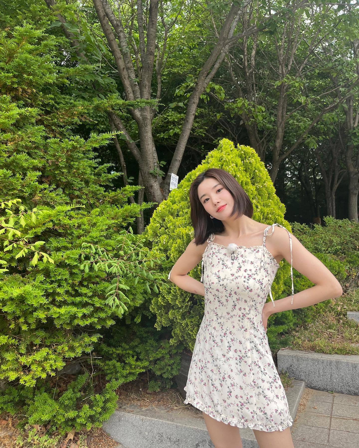 27-year-old South Korean actress, Kwon Eun-fei has a beautiful photo ...