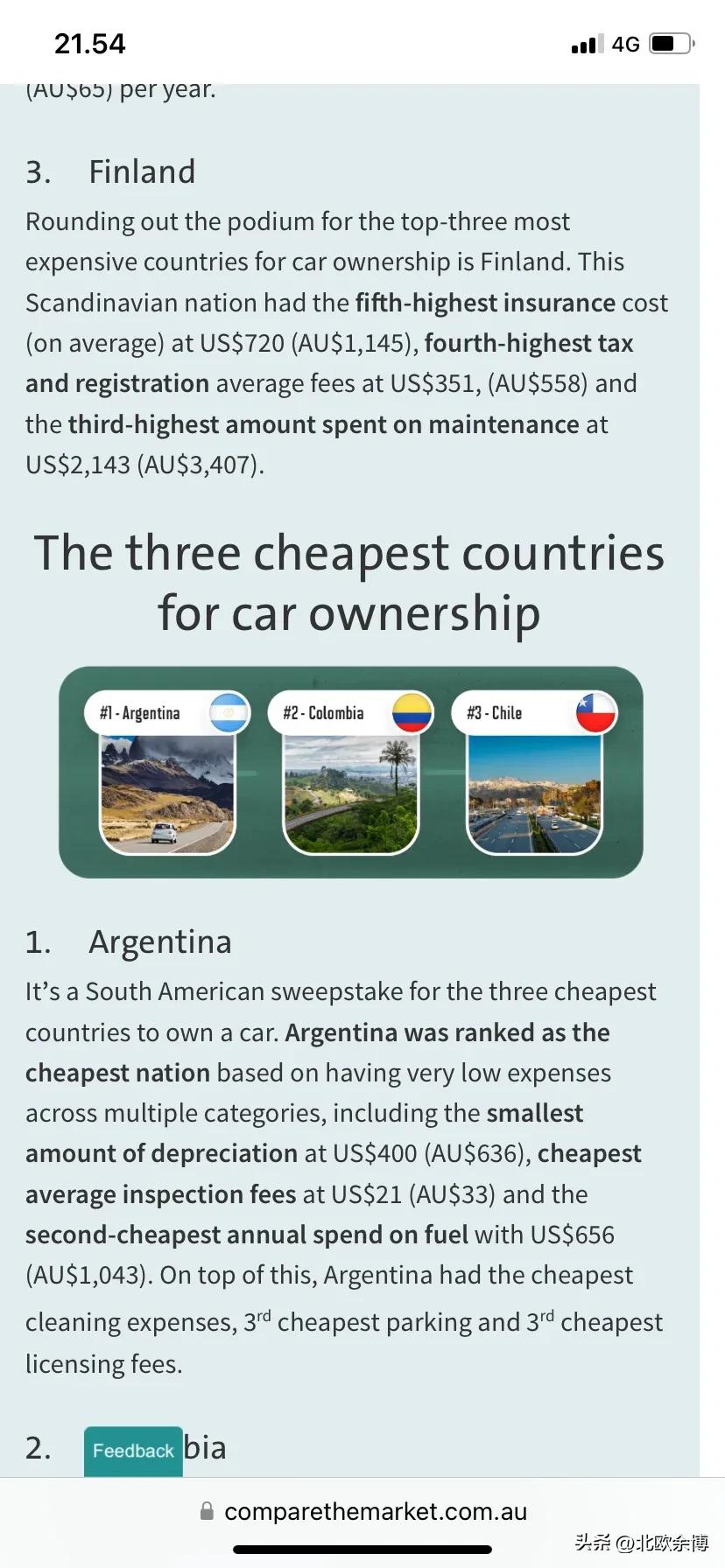 Countries with the highest car ownership costs in the world - iMedia