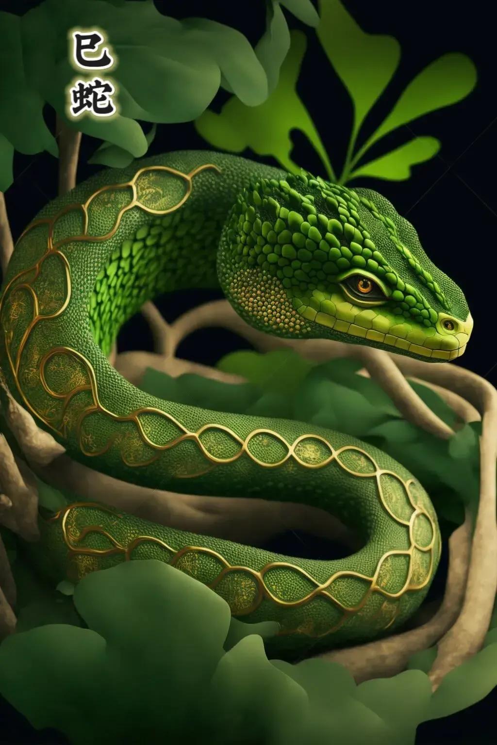 Zodiac Snake "Si Snake" Yu Cheng Original - iNEWS