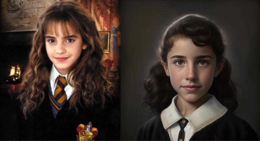 I used AI to create 7 Harry Potter characters based on the original ...