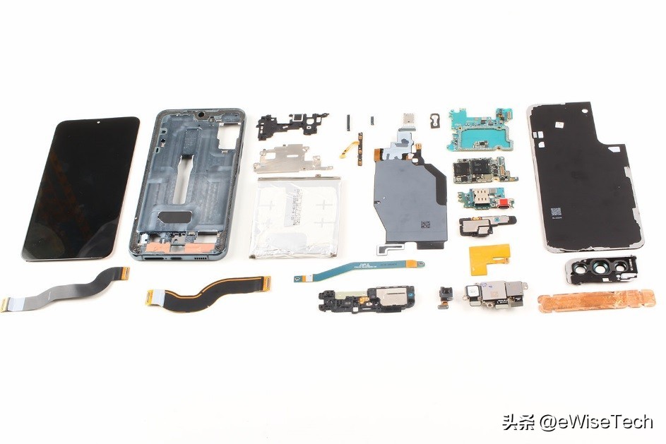E Teardown: Samsung Galaxy S22+ (below) - iNEWS