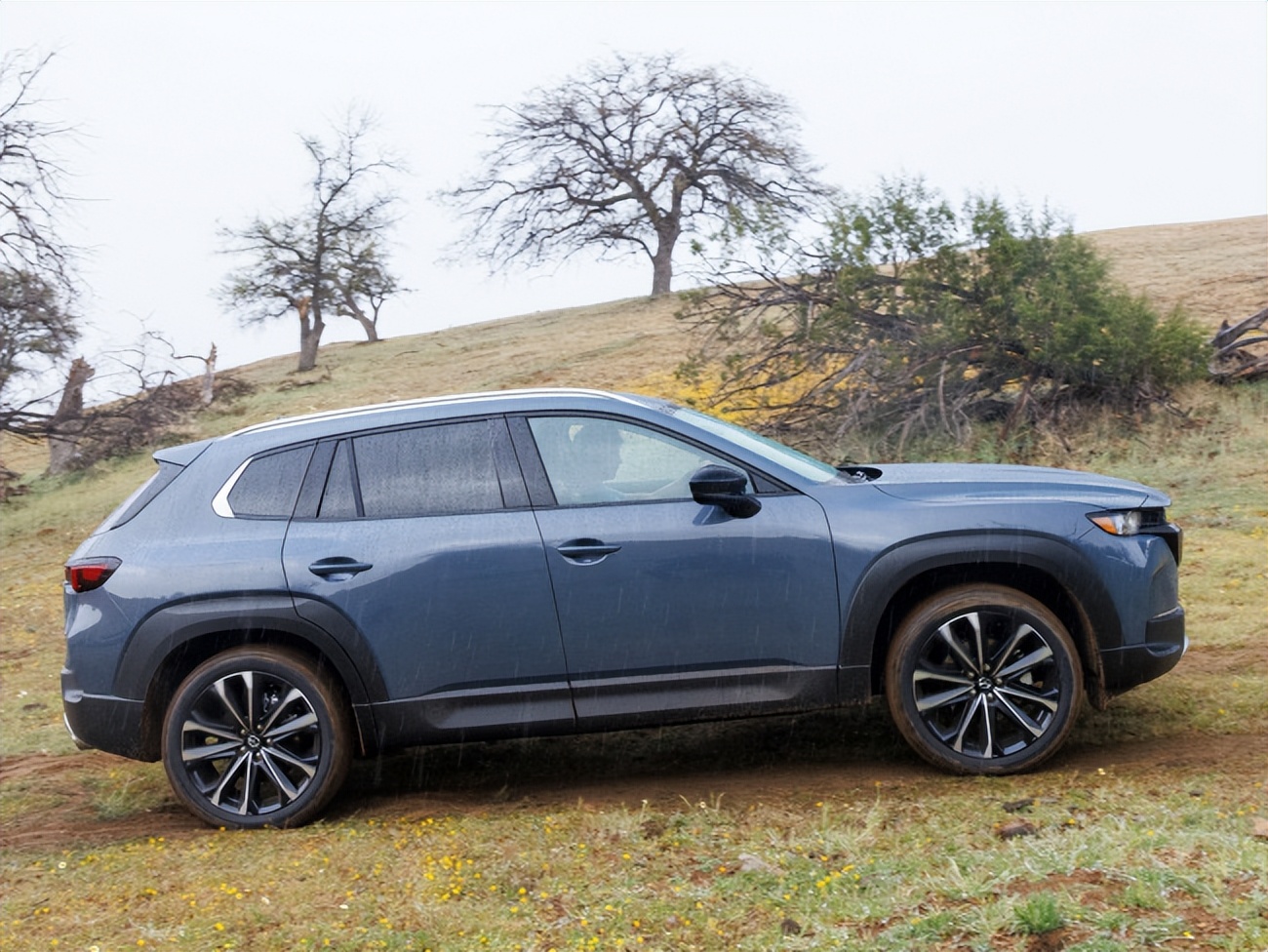 Domestic Mazda CX-50 starts camouflage test, 2.5T turbo + wide body kit ...