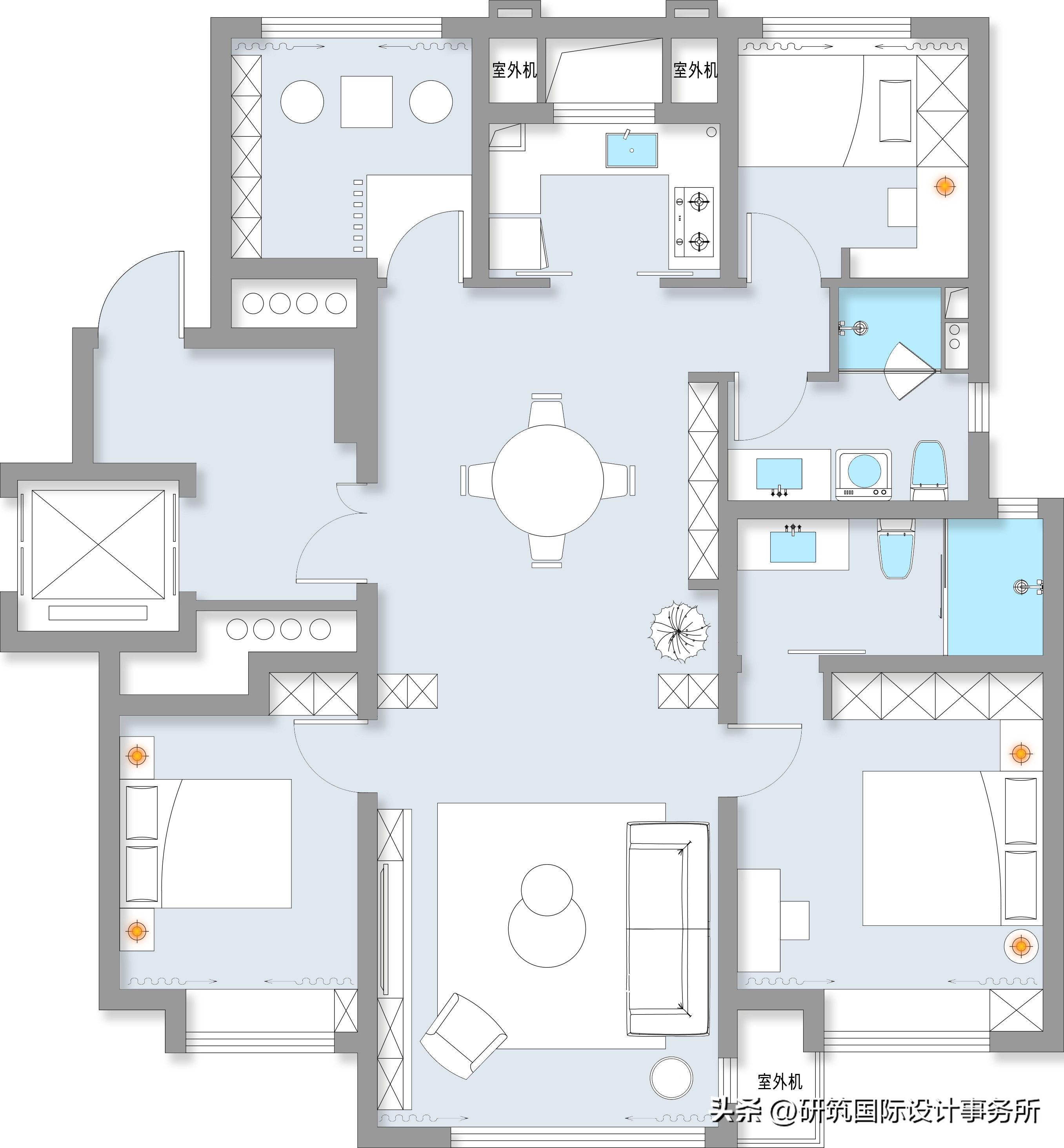 Give different living characters their own space attributes - iMedia