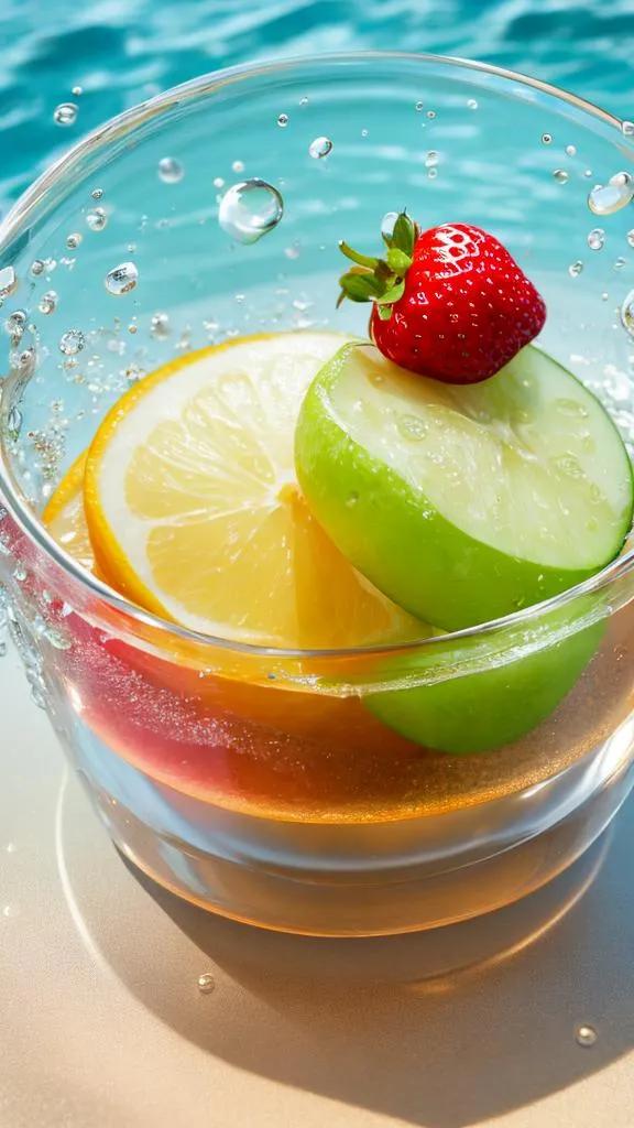 Beautiful clear bright summer cool fruit wallpaper - iNEWS