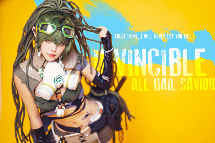 cos：明日方舟百鍊嘉維爾Cosplay正片12P-w百合歐皇子w - 資訊咖