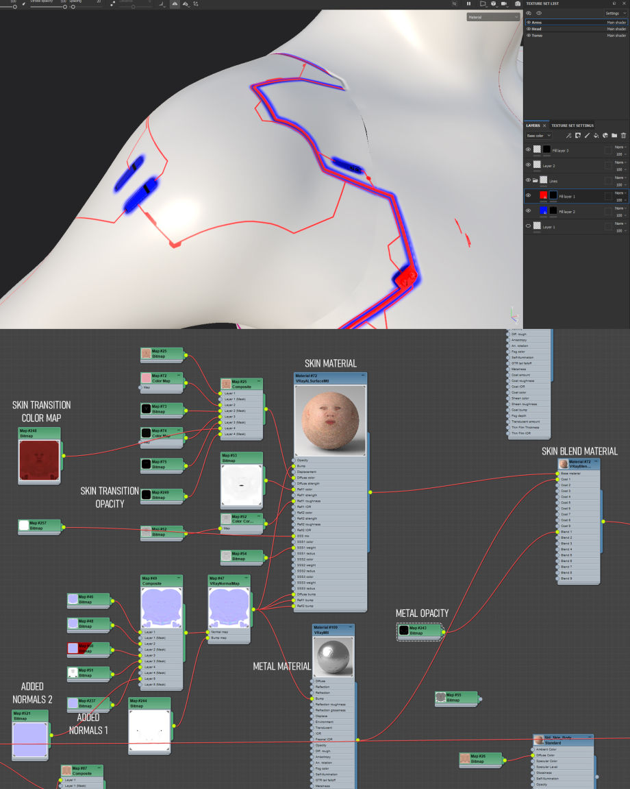 Using ZBrush and Substance 3D to create a realistic Lucy (p2) - iNEWS