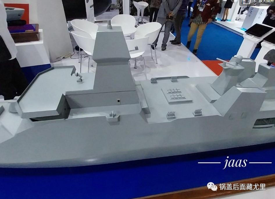 The Indonesian Navy's first "Arrow-140" frigate officially started ...
