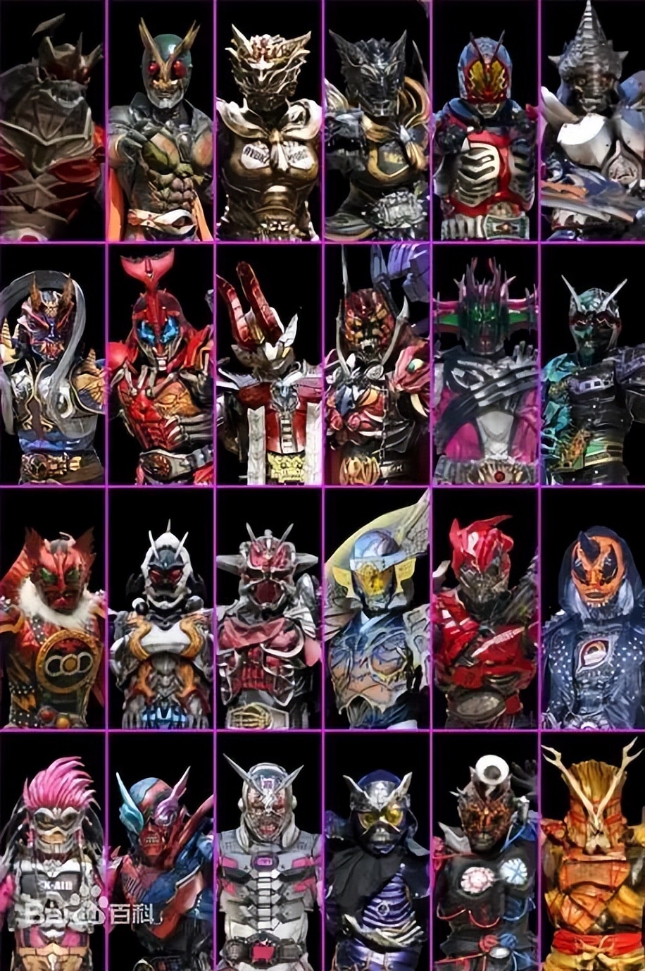 Summarize the types of monsters in Kamen Rider that can be resurrected ...