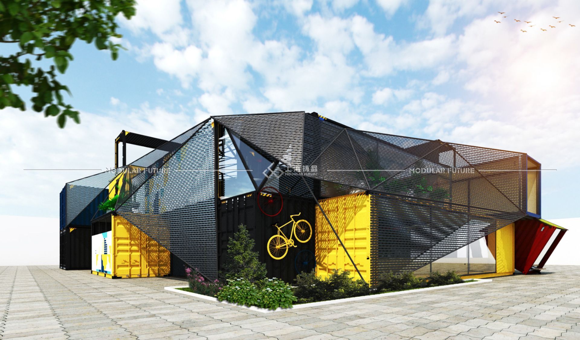 Wonderful space, container reception center: a new trend of reception ...