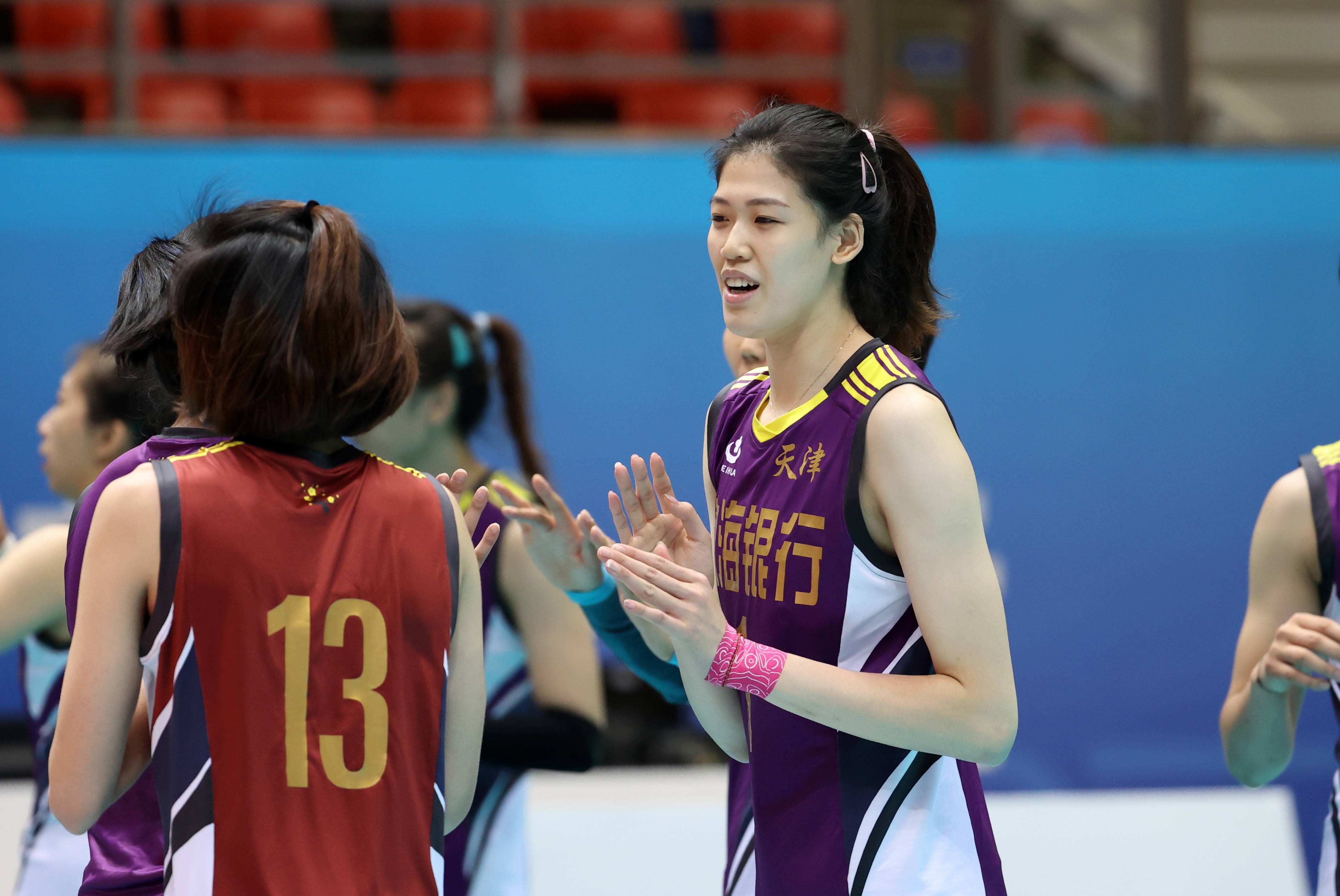 Li Yingying, the new core of the Chinese women's volleyball team, made ...