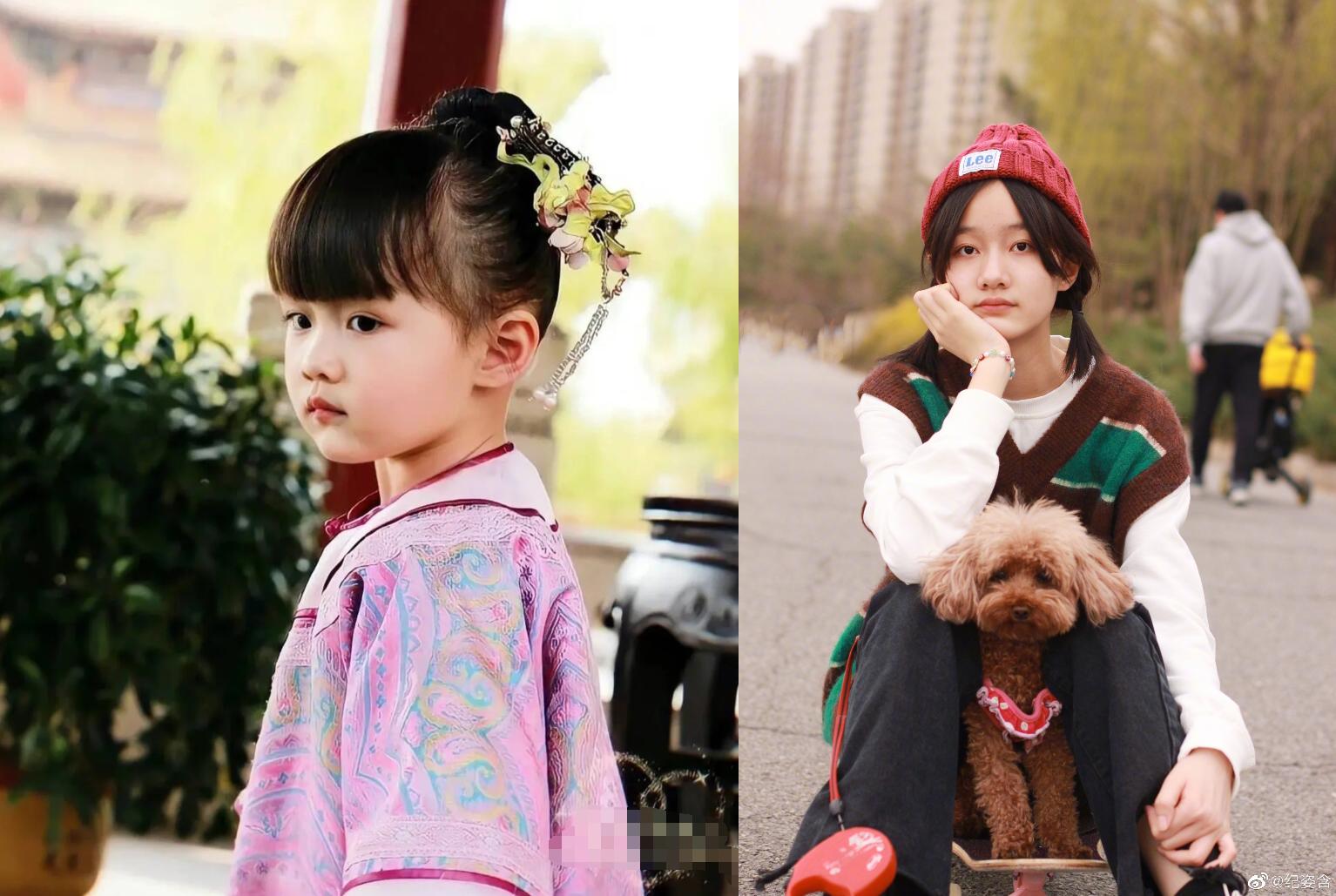 Child star Ji Zihan is 14 years old!At 1.7 meters tall, she played ...