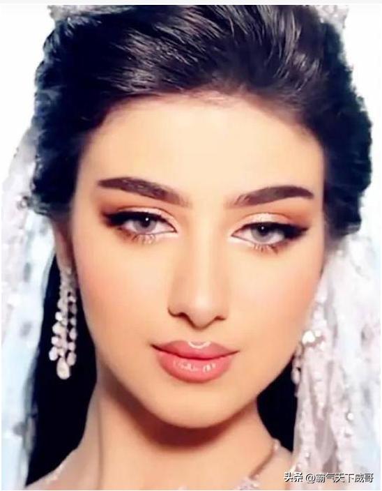 The most beautiful woman in the Middle East, the Crown Princess of ...