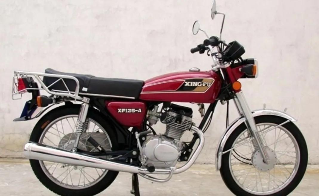 The classic generation of domestically produced old car Happiness XF125, does it bring back your ...