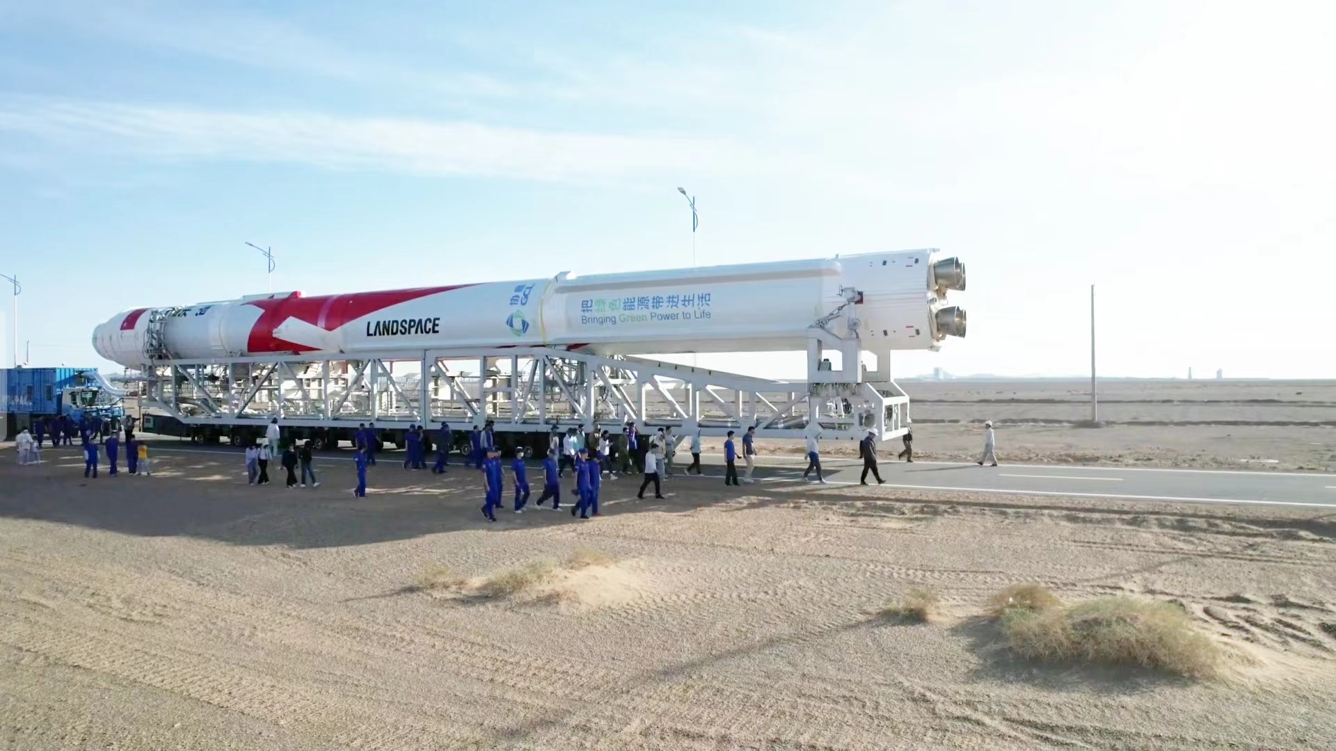 China's largest and most powerful private commercial launch vehicle in ...