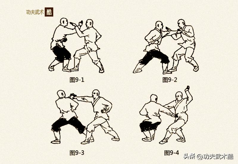 Shaolin Arhat Fighting Sanda stunts (3) Two dragons play with pearls ...