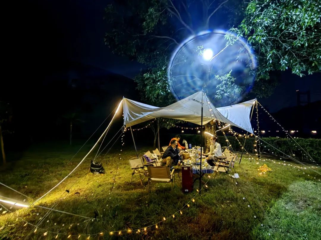 The night exploration museum "camping", the live broadcast is wonderful ...