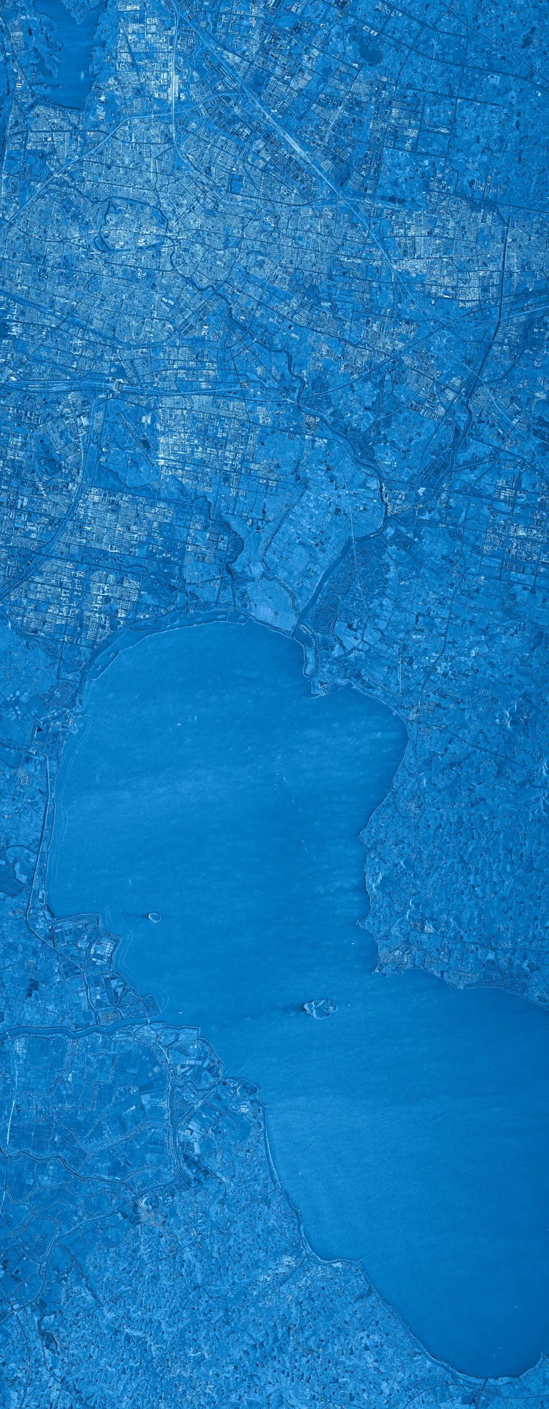 "Chaohu No. 1" to see Chaohu from space - iNEWS