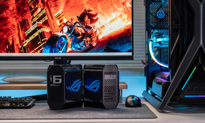 Flexible networking AIMESH2.0 and 9-gain antenna blessing - ROG Rubik's ...