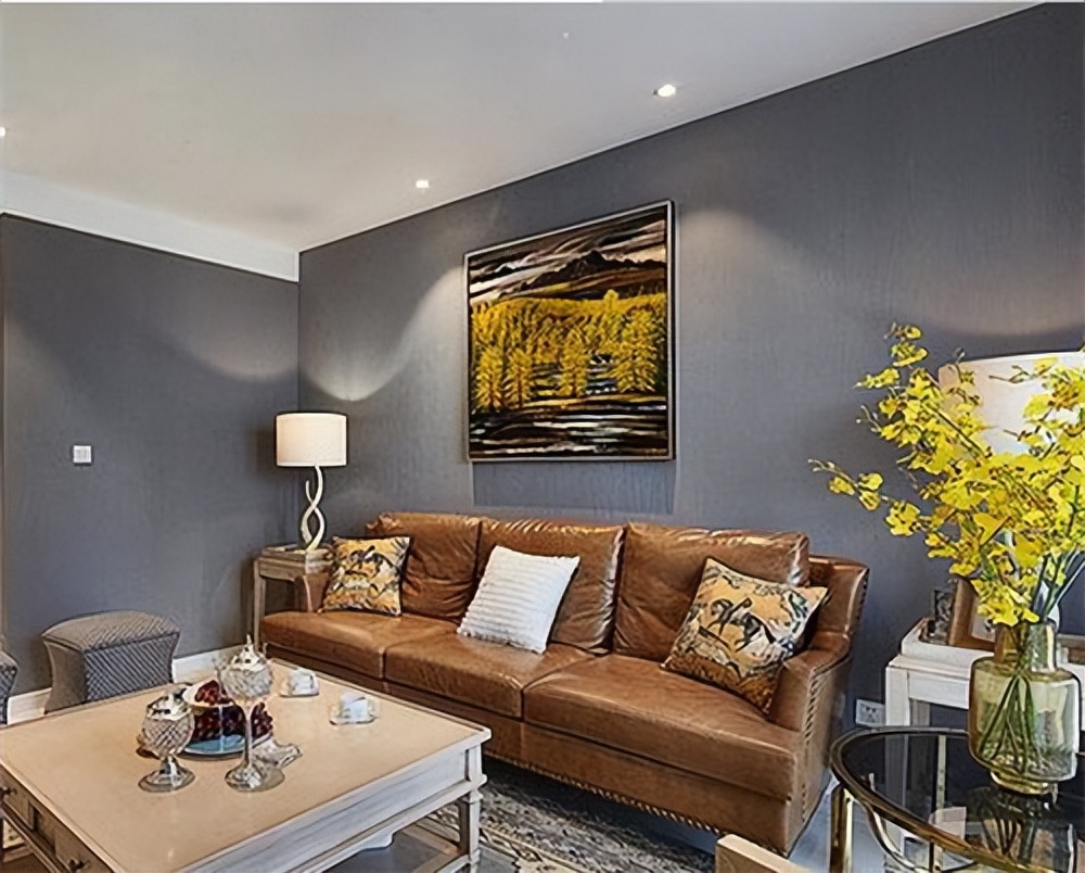 Decoration renderings of 117 square meters, simple style, three ...