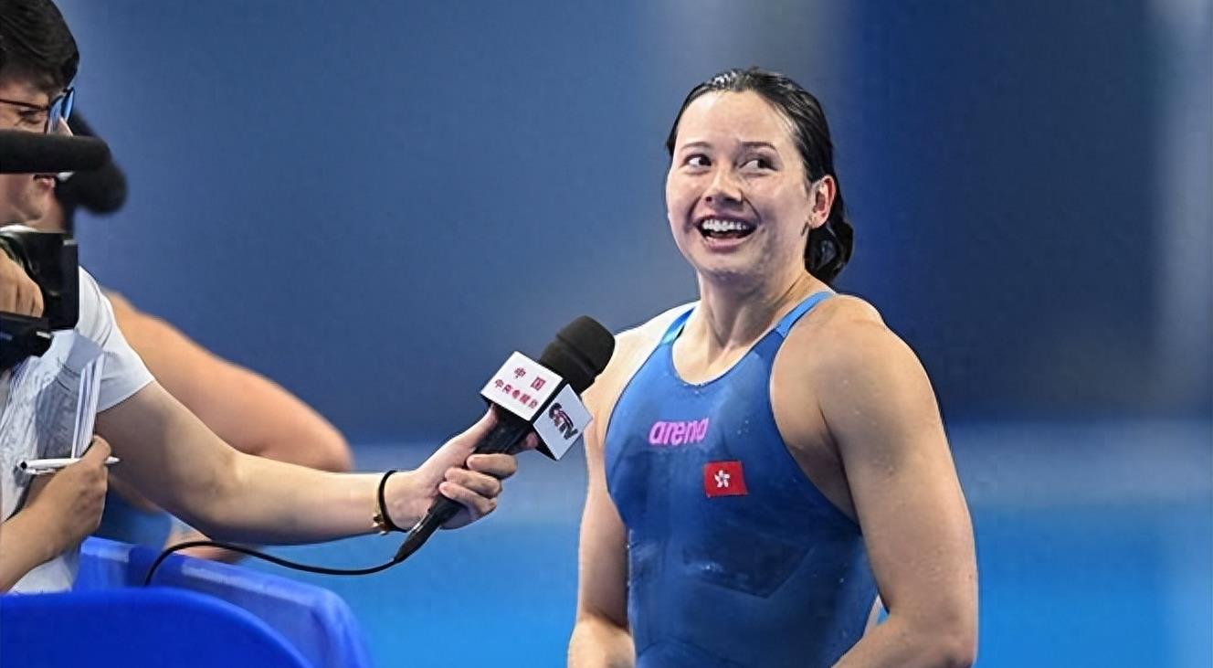 Hong Kong athlete Ho Shi-bei: After winning the swimming championship ...