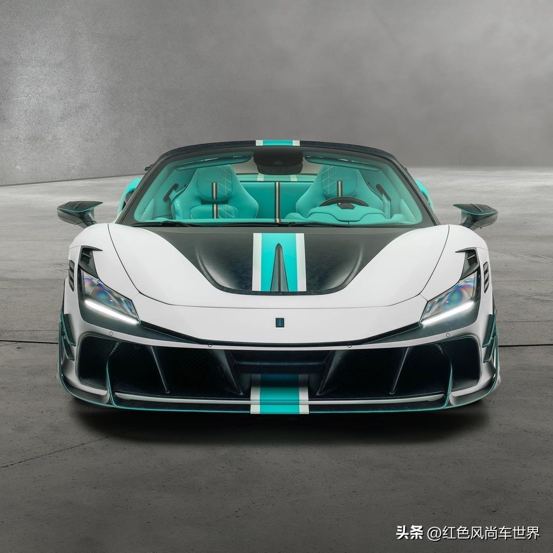 Do you like Mansory's latest Ferrari F8XX Spider Turquoise Storm? - iNEWS