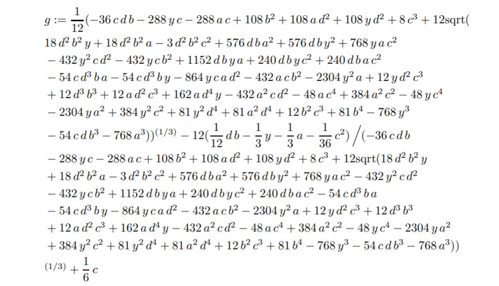 The Longest Equation In Math And Physics The Longest Math Equation