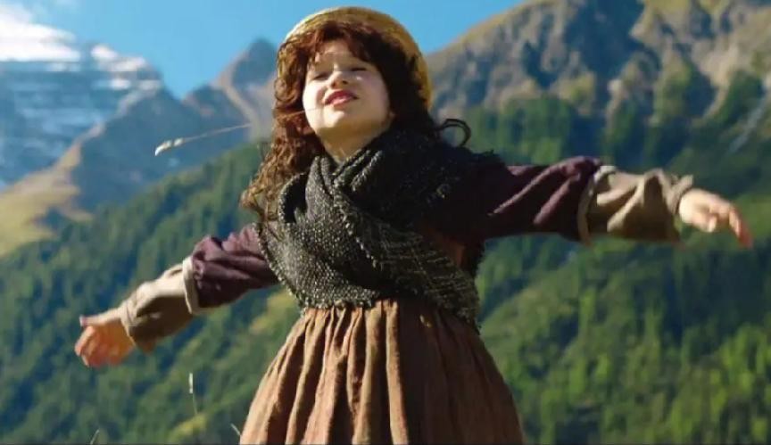 What aesthetic descriptions appeared in the movie "Heidi and Grandpa ...